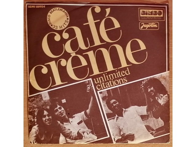 SP CAFE CREME (BEATLES disco mix), 1977, odlična