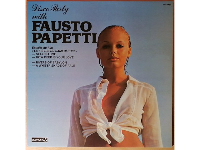 jazz LP: FAUSTO PAPETTI - Disco Party (`78) France MINT