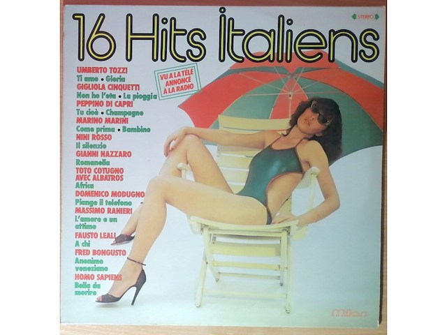 LP V/A - 16 Hits Italiens (1981) Italy, NM/M, PERFEKTNA