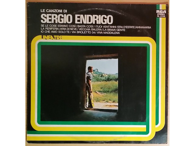 LP SERGIO ENDRIGO - Le Canzoni di (1976) Italy, ODLIČNA
