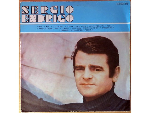 LP SERGIO ENDRIGO - s/t (1972) Romania, ODLIČNA