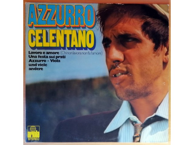 2LP ADRIANO CELENTANO - Azzuro (1971) Germany, ODLIČNA