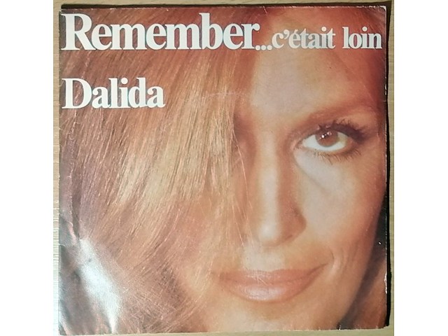 SP DALIDA - Remember... C`était Loin (1977) France, NM