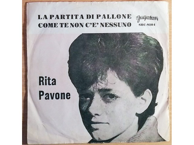 SP RITA PAVONE - La Partita Di Pallon (1963) 1. press