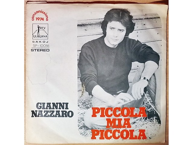 SP GIANNI NAZZARO - Piccola Mia Piccola (1975) VG+