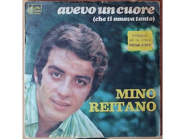 SP MINO REITANO - Avevo Un Cuore (1967) Italy, VG-/VG