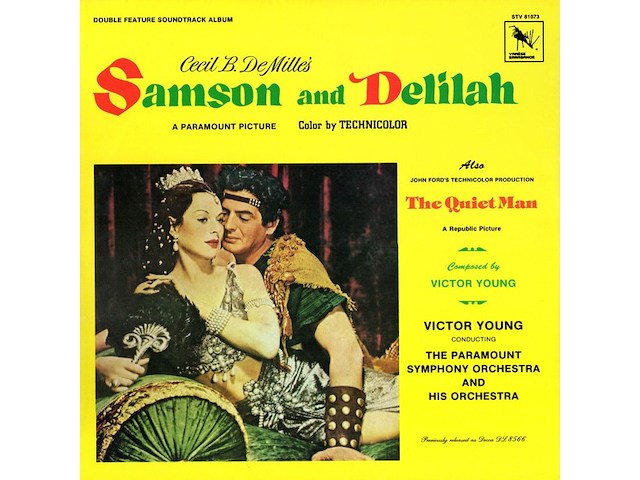 Victor Young – Samson And Delilah /Soundtracks/ LP