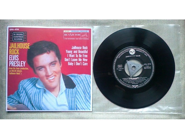 ELVIS PRESLEY - Jailhouse Rock (EP) Made in Germany