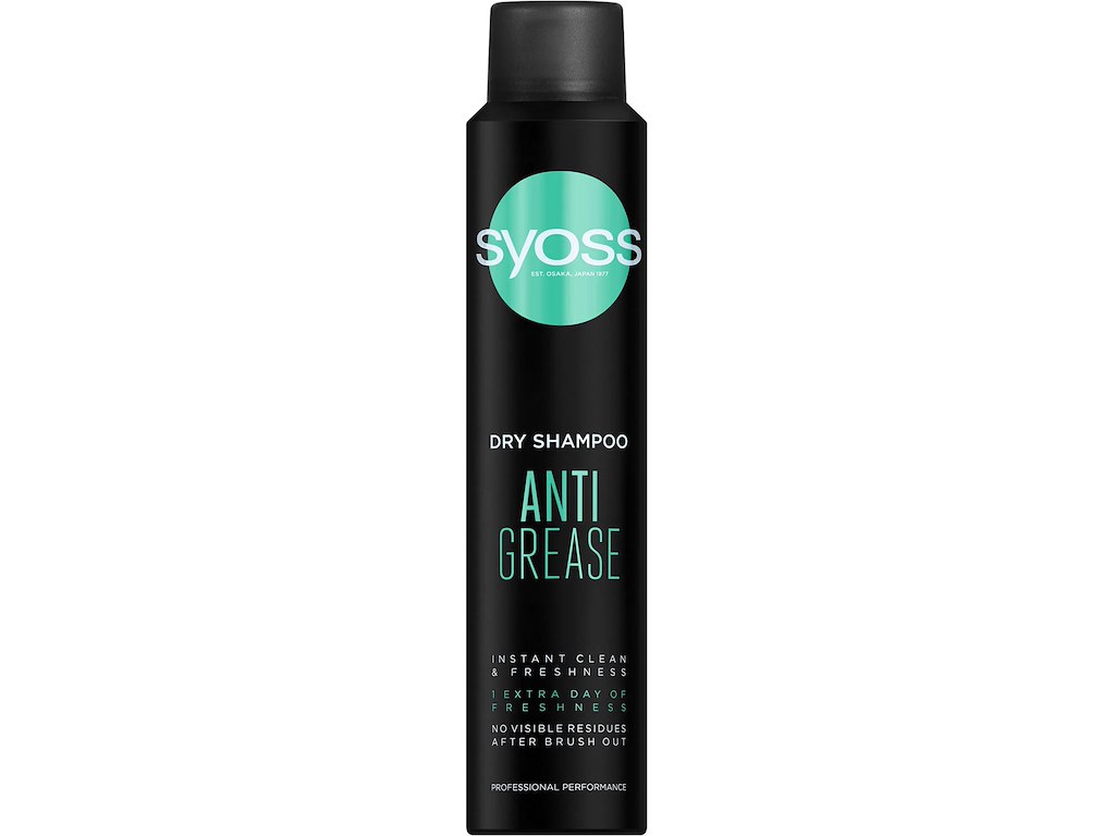 Syoss Šampon za suvo pranje kose Anti grease 200ml