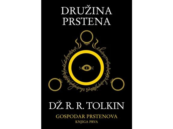 Družina prstena mek povez