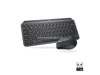 Logitech MX Keys Mini Combo (920-011061) bežični komplet tastatura+miš 4000dpi grafit