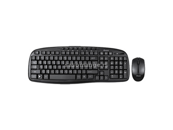 Xwave BK 02 Bežična tastatura + miš Wireless set Crna