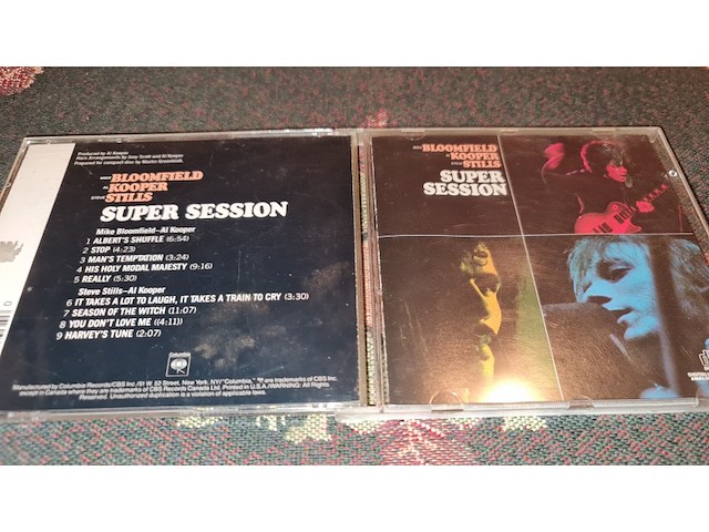 Bloomfield / Kooper / Stills - Super session , ORIGINAL