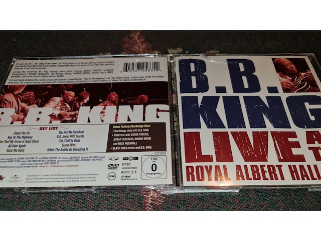 B.B. King - Live at The Royal Albert Hall 2011 CD+DVD