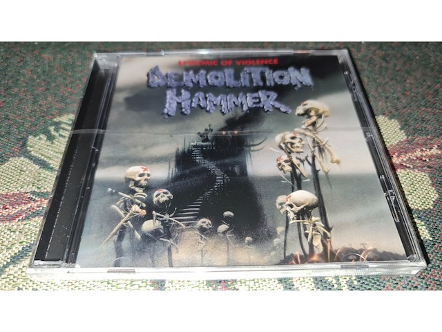 Demolition Hammer - Epidemic of violence , NOVO!!