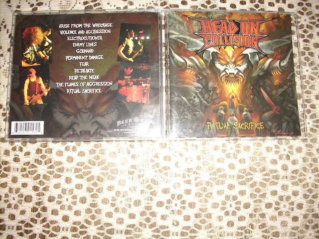 Head On Collision ‎– Ritual Sacrifice CD USA 2008.