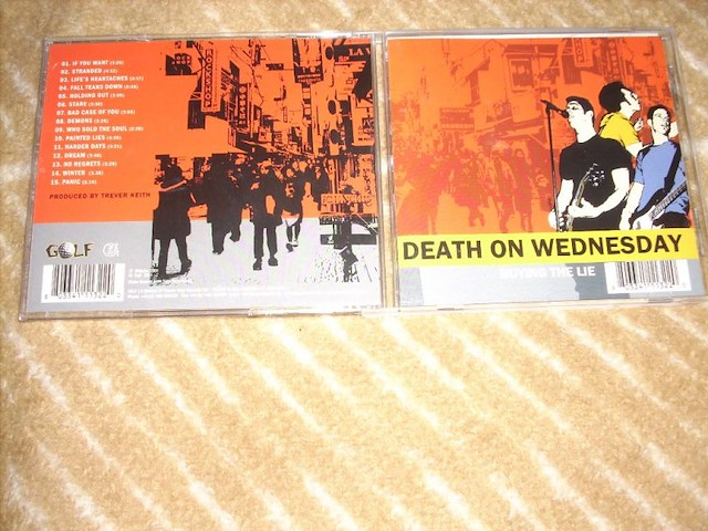 Death On Wednesday - Buying The Lie CD Sidecho 2001.