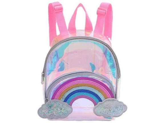 S-Cool Ranac za predškolsko Rainbow PVC 20x26x13cm SC2303
