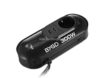 Pretvarac napona 12V-220V- 300W sa dva usb 3.0 ulaza