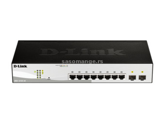 LAN Switch D-Link DGS-1210-10/E 10/100/1000 8port/2SFP Smart