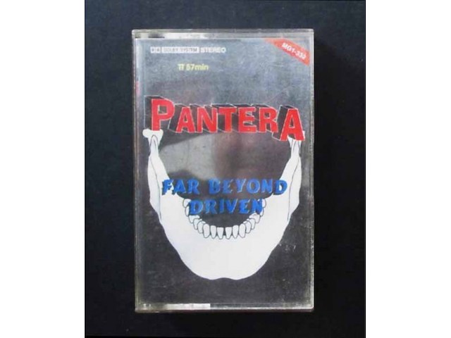 Pantera-Far Beyond Driven Kaseta