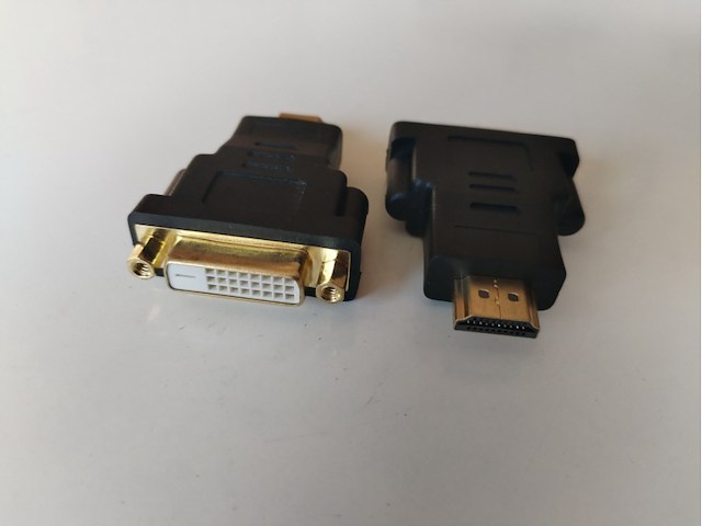 DVI-D ženski na HDMI muški adapter