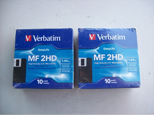 Verbatim diskete 1.44MB - novo MF 2 HD 10 pack