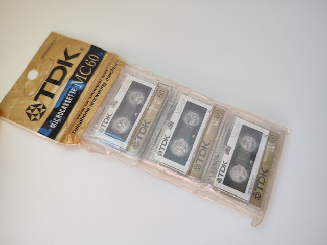 TDK - MC 60 - microcassette