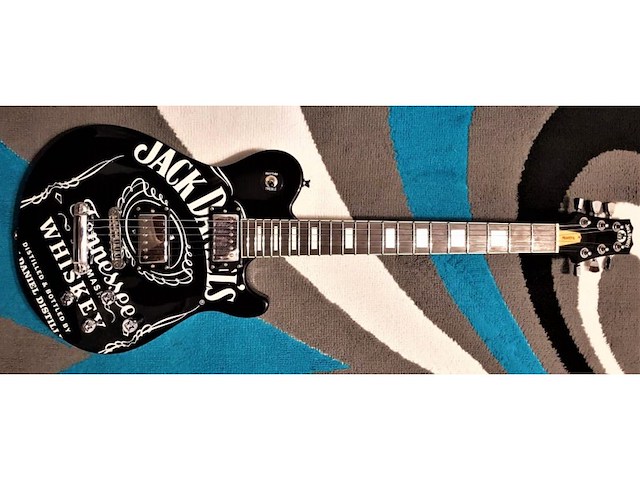 Peavey Jack Daniel`s No7 custom shop gitara + oprema