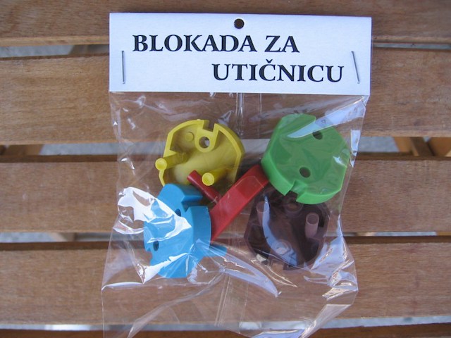 Blokada za uticnicu - šarene