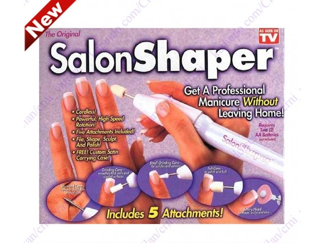 Salon Shaper za lepe nokte + BESPL DOST. ZA 3 ART.