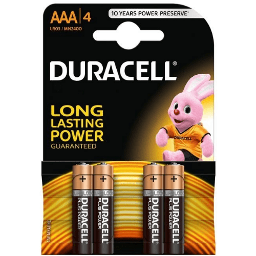 Alkalna baterija Duracell AAA (LR03) basic 4pak