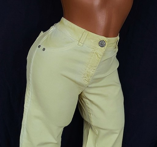 SIMCLAN Lemon Jeans ★ pamuk farke sa elastinom