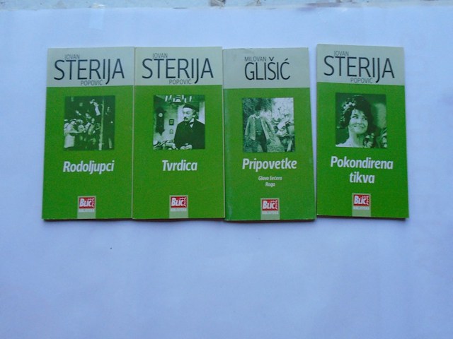 Blic - Jovan Sterija Popović, 4 knjige