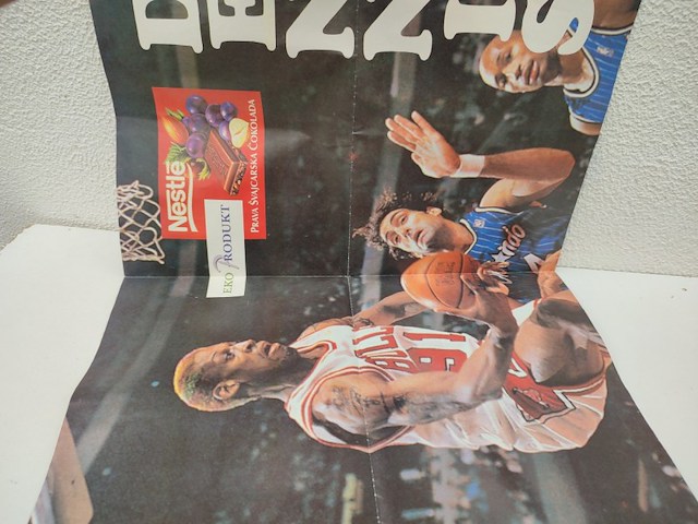 Denis Rodman stari NBA poster - Sport Jugoslavija