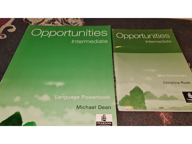 Opportunities, powerbook + mini-dictionary