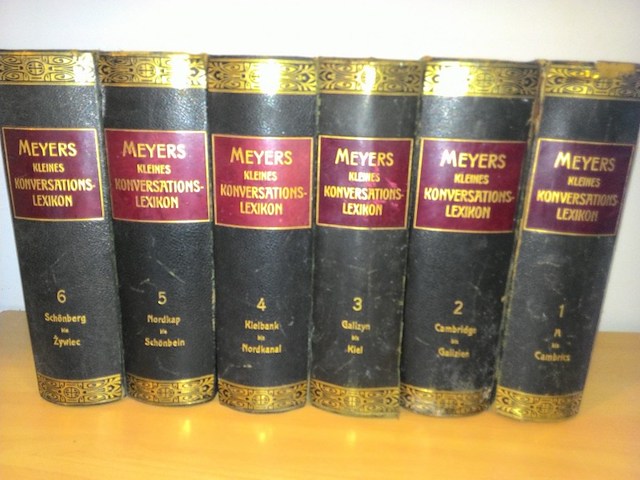 Meyers kleines konversations lexikon 1 - 6