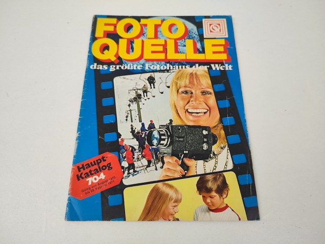 Stari FOTO katalog iz 70ih