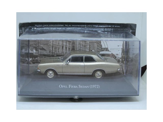 1:43 altaya opel fiera sedan