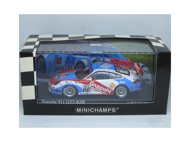 1:43 minichamps porsche 911 GT3-RSR