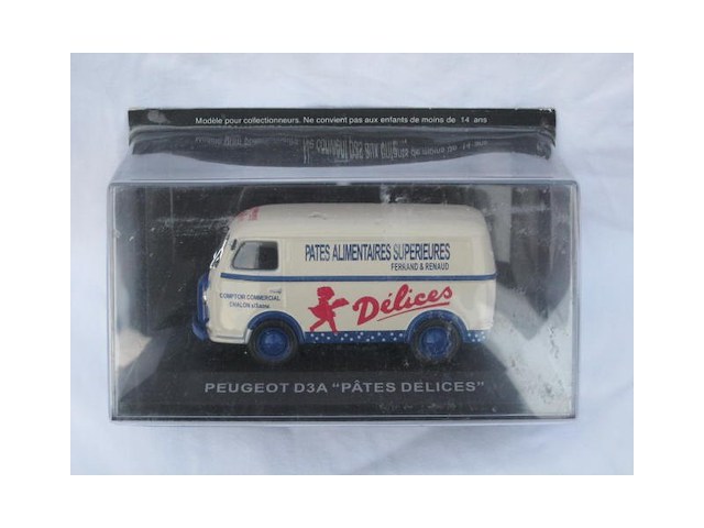 1:43 altaya peugeot D3A