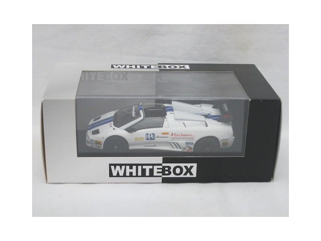 1:43 whitebox lamborghini diablo VT-R roadster