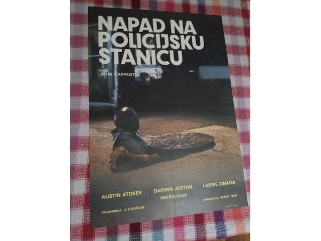 plakat NAPAD NA POLICIJSKU STANICU (Carpenter)