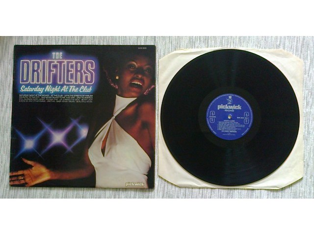 THE DRIFTERS - Saturday Night At The Club (LP) Made UK