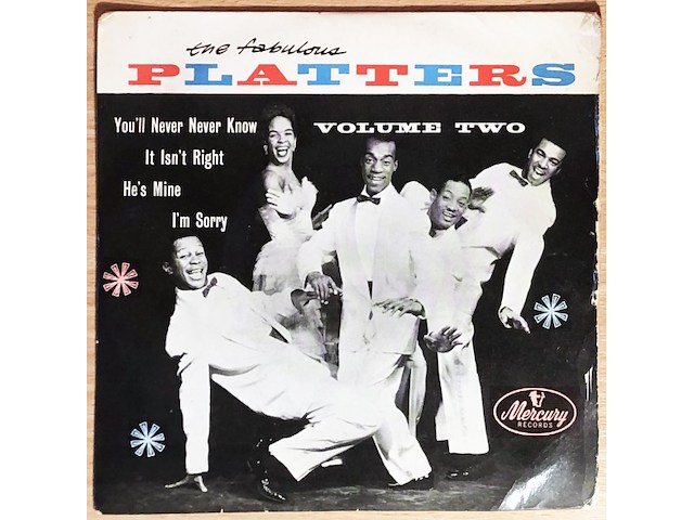 EP PLATTERS - The Fabulous Platters (1956) UK, VG-/VG+