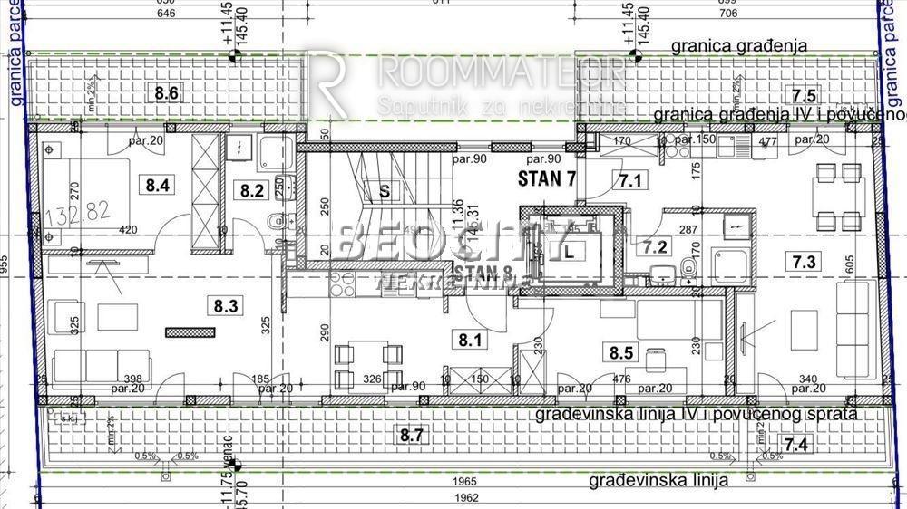 Generala Horvatovića, Jednoiposoban stan na prodaju, 42m2, 139.000€