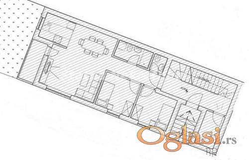 Adice-Useljiv Trosoban stan 55 m2 u Visokom Prizemlju-povraćaj PDV-a-065/385 8880