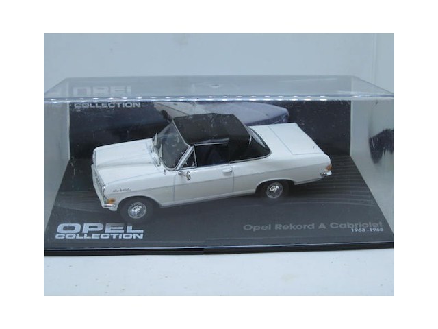 1:43 IXO/altaya opel rekord A cabriolet