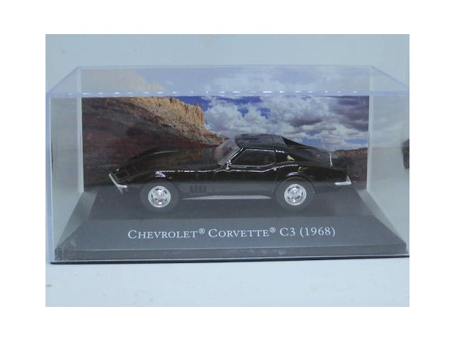 1:43 altaya chevrolet corvette C3