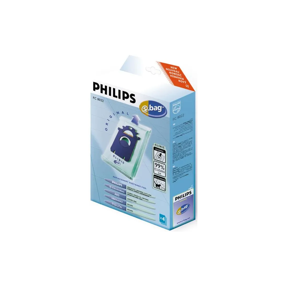 PHILIPS Kese za usisivač FC 8022/04